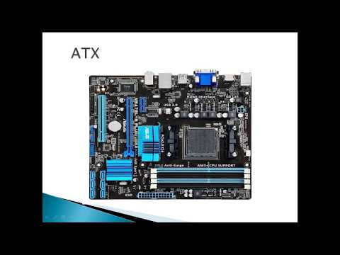types of motherboard according their form factor