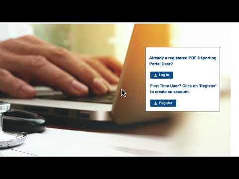 How to Register for the Provider Relief Fund (PRF) Reporting Portal
