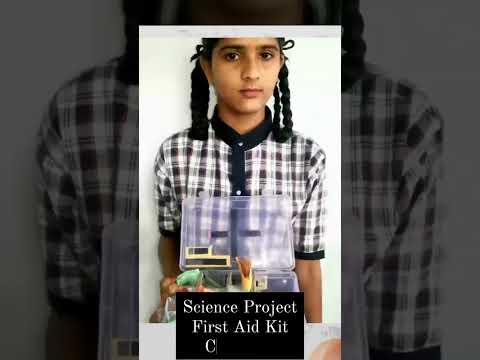 Blossom Academy | Science Project | First Aid Kit | Class 8th #school