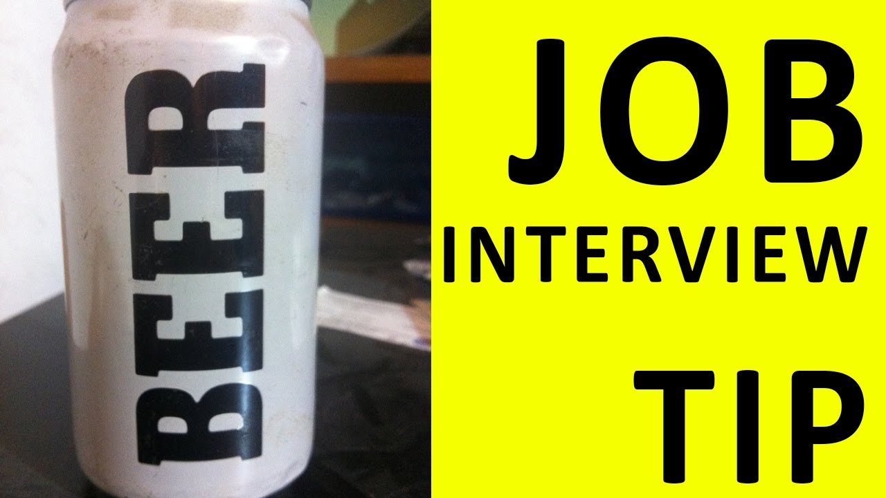 Drink Alcohol Before a Job Interview?