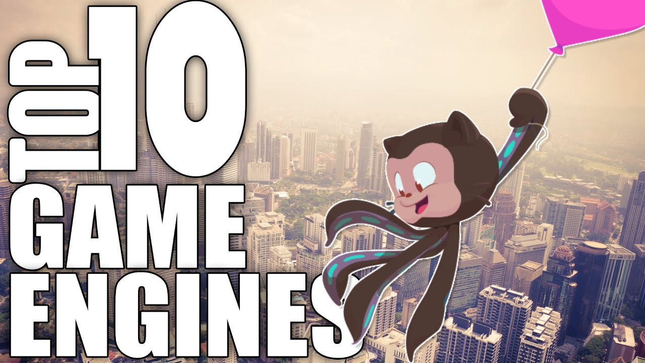 Top 10 Game Engines on GitHub