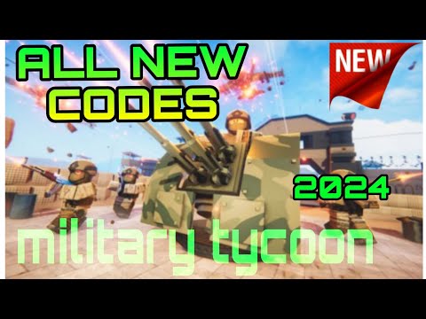 *NEW* ALL WORKING CODES FOR MILITARY TYCOON IN FEBRUARY 2024! ROBLOX MILITARY TYCOON CODES