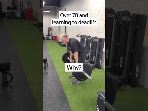 Learning to Deadlift at 75 years old - Why? #golf #fitness #golfswing #powerlifting
