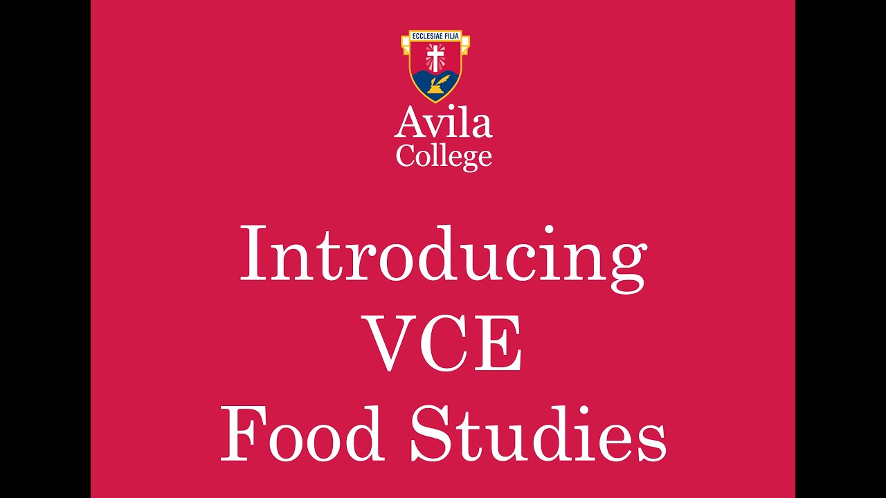 Introducing VCE Food Studies