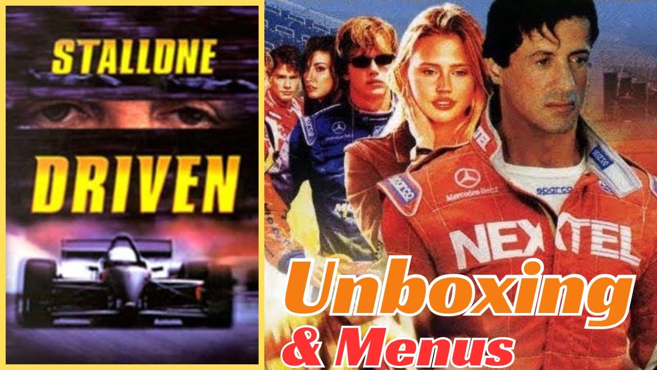 DRIVEN (2001) - Sylvester Stallone [DVD] - Unboxing & Menus