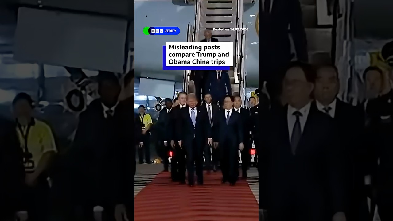 Did China give Donald Trump a warmer welcome than Barack Obama during their China visits? #BBCNews