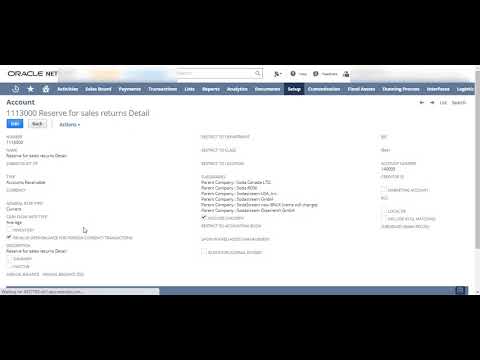 Month End Reconciliation of General Ledger NetSuite