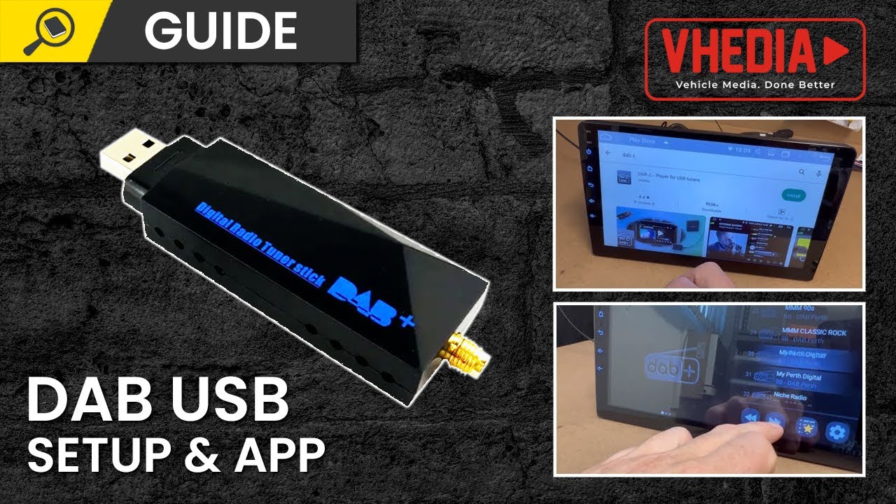 USB DAB+ Radio Module - VHEDIA