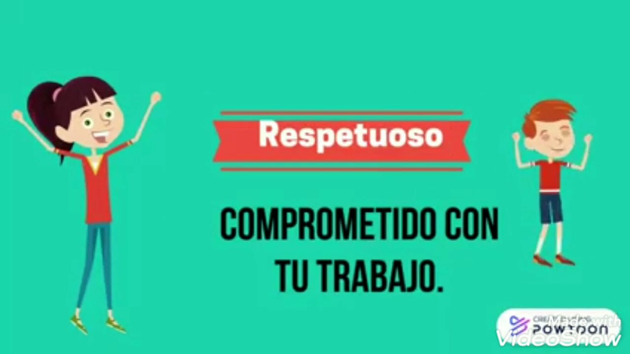 Valor: La Responsabilidad, acróstico y reflexión.