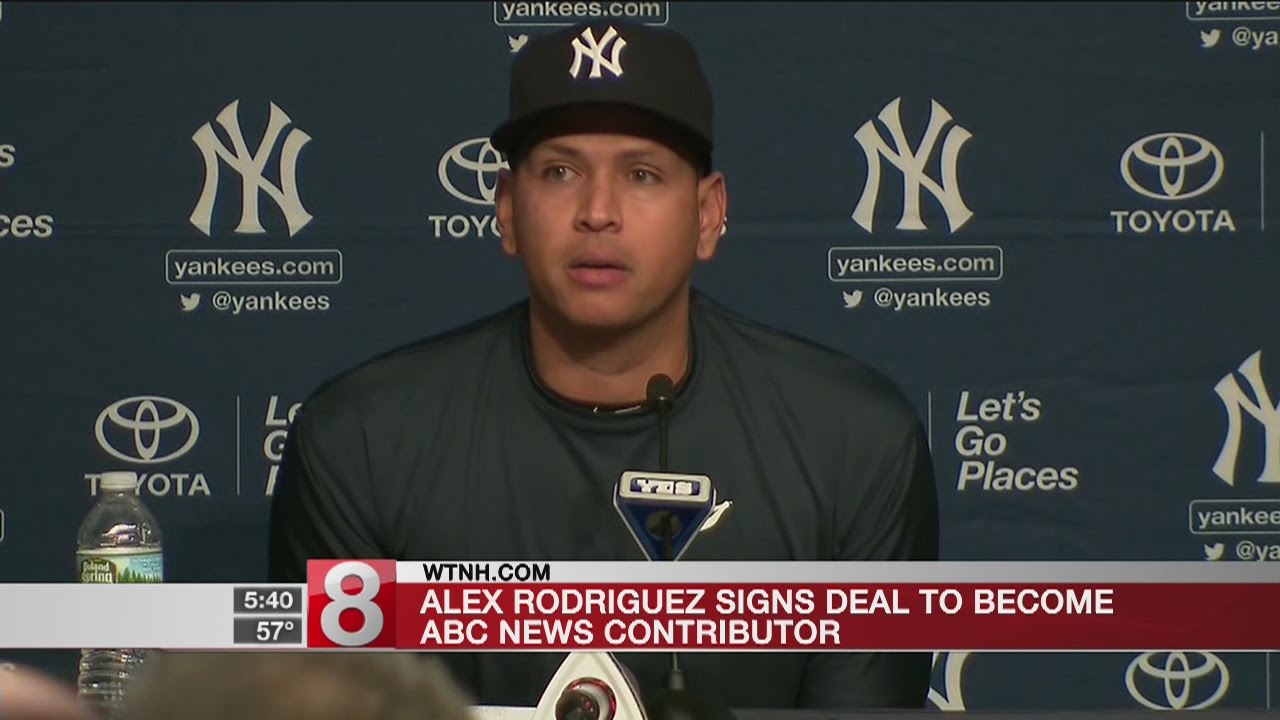 Alex Rodriguez to become ABC News contributor