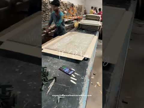 Porcelain Tiles Manufacturing Factory India China Packing - Moisture Proof #manufacturing #tileshop
