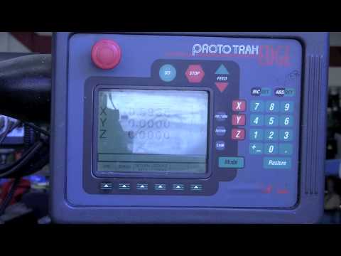 How to Datum and Program on a Proto Trak Milling Machine