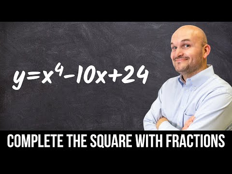 Solving a quadratic by completing the square