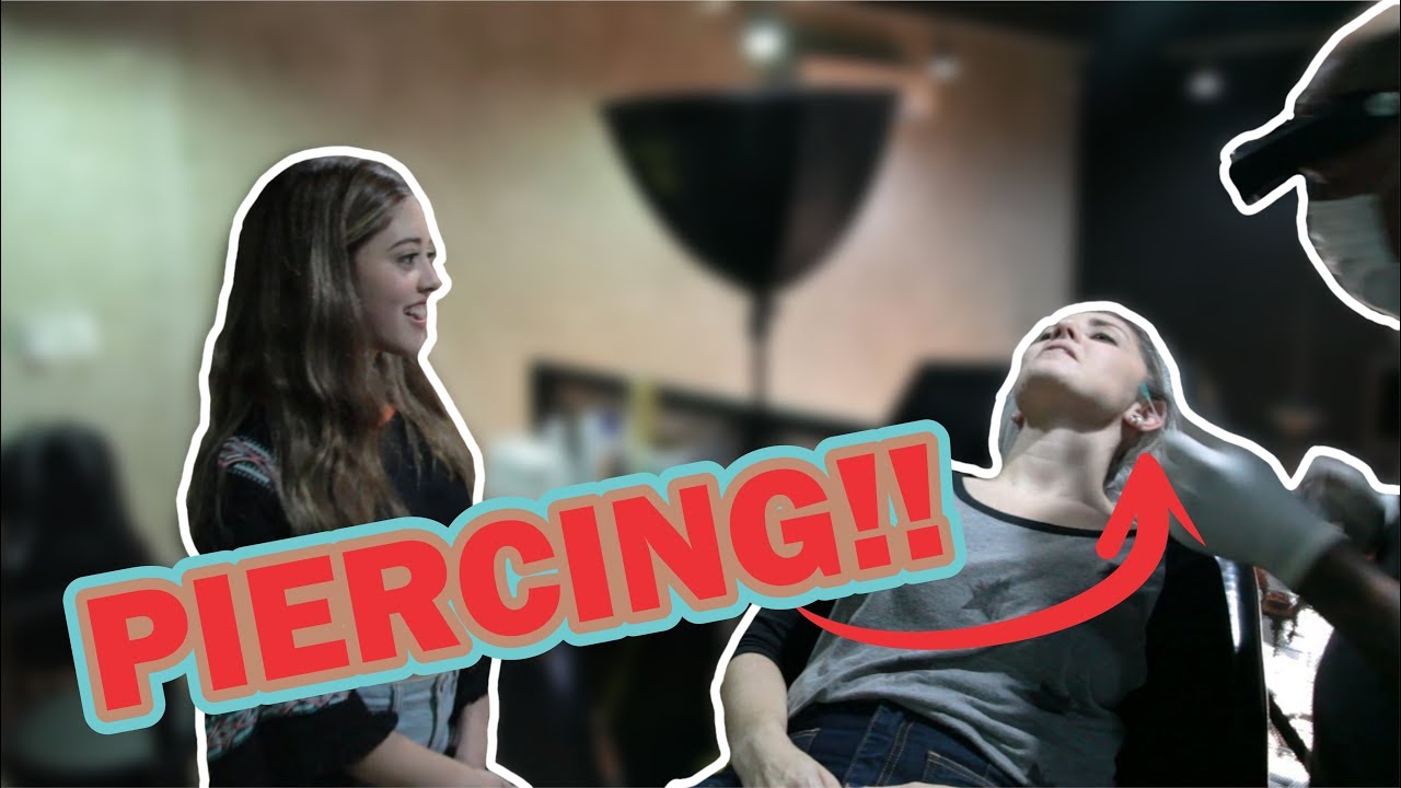 FUI COLOCAR MEU PRIMEIRO PIERCING E OLHA O QUE ACONTECEU!! | ANANDA MORAIS