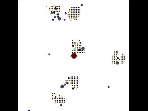 MPFA dynamic depots transport to a central point clustered distribution