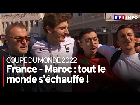 France - Maroc : tout le monde s'échauffe !