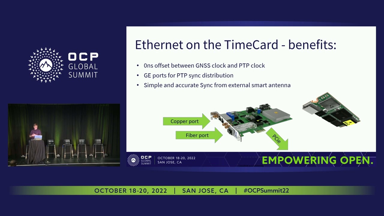 Advanced Time Card and Sync Module for Datacenter Synchronization