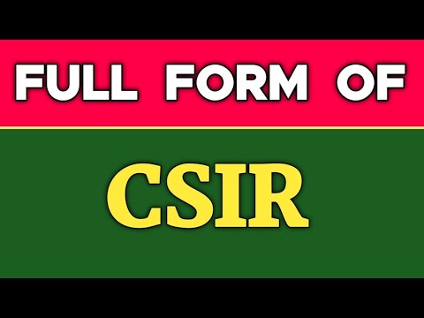 Full form of CSIR.CSIR ka full form kya hota hai.CSIR ka pura naam kya hota hai. Full form of CSIR