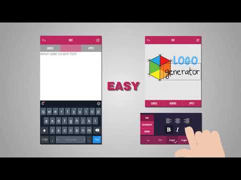 design Logo generator - Logo Maker app android for beginners