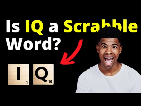 Is IQ a Scrabble Word? (Solved + 150 Alternatives)