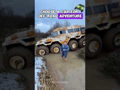 Choose a Car for Off-road adventure 🚙⛰️ #shorts #automobile #offroad #car