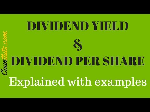 What is Dividend Yield | Explained With Examples
