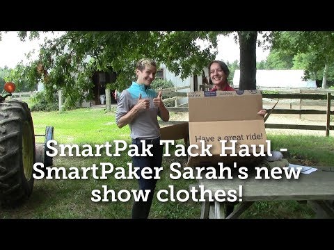 SmartPak Tack Haul - SmartPaker Sarah's new show clothes