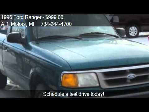 1996 Ford Ranger Splash Reg. Cab 2WD for sale in Monroe, MI