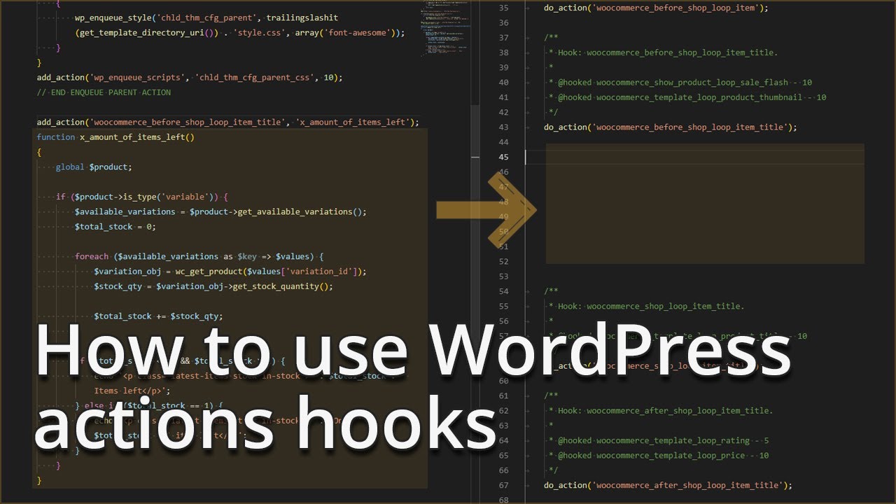 How to use action hooks - WordPress action hook tutorial