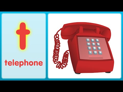 Objects with Letter t Video Lecture - English for LKG