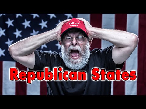 10 Most Republican/Conservative States.