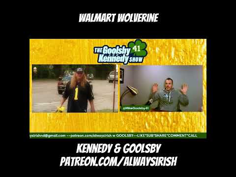 Walmart Wolverine☘️ #shorts #notredame #michigan