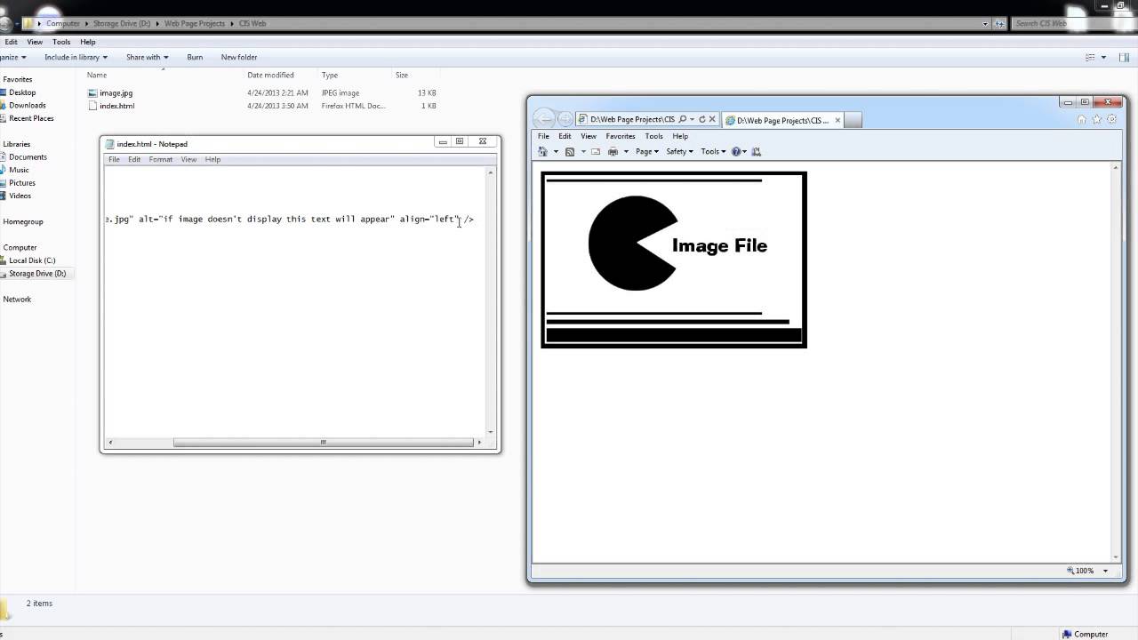 How to Align Image on XHTML Webpage