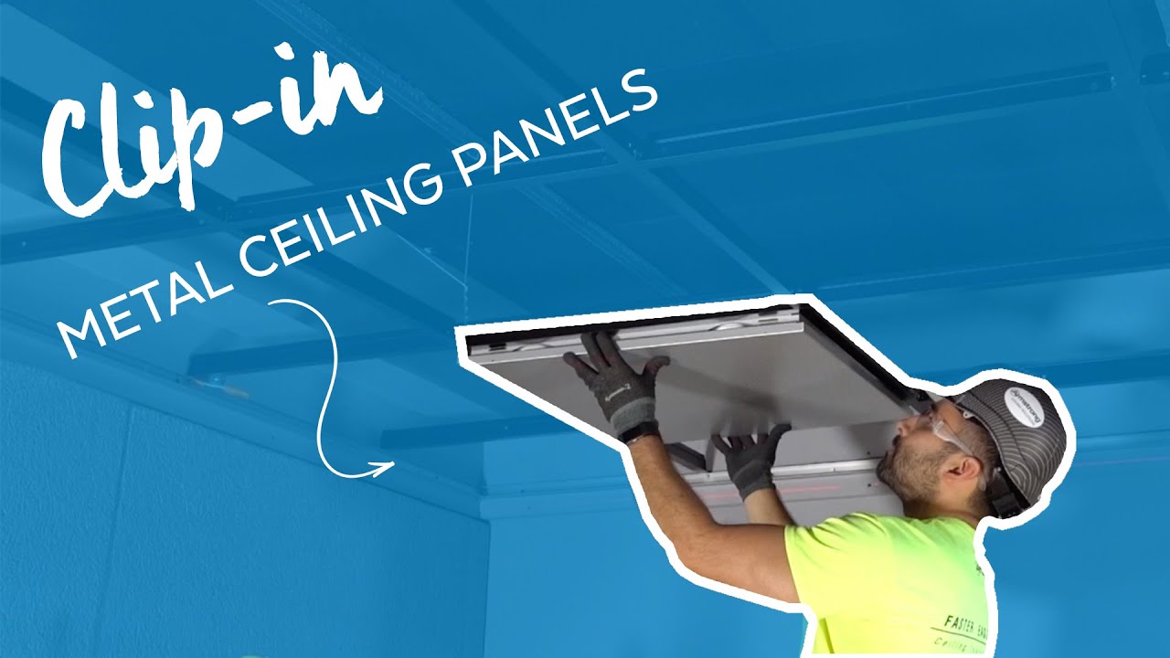 Easy Clip-in Metal Ceiling Panels