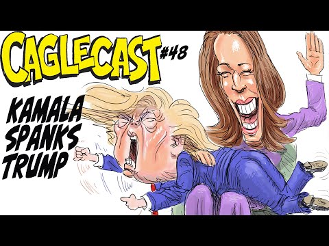 Kamala Spanks Trump! The Best, New, Political Cartoons about the Presidential Election!