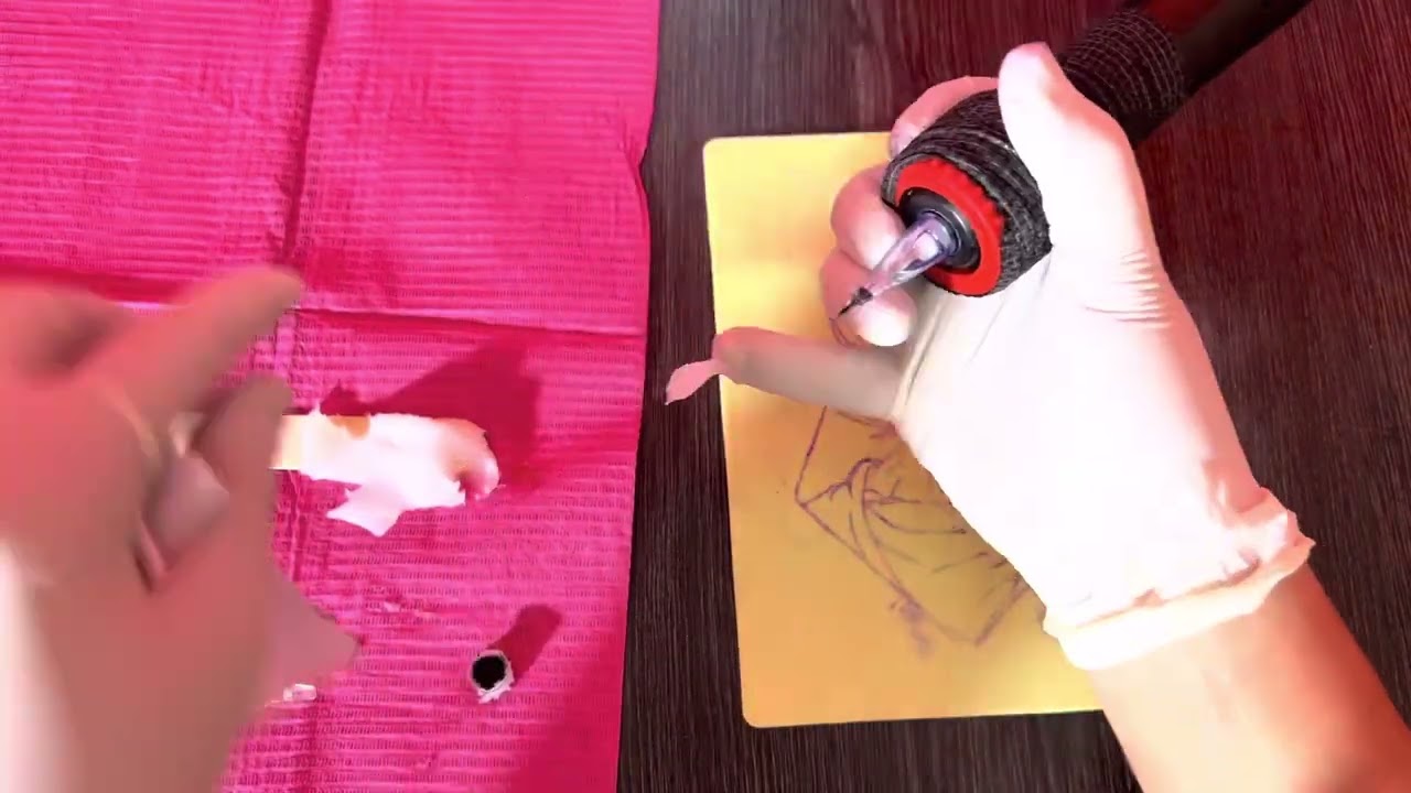 HOW TO LEARN TO TATTOO FROM 0😱😱 / LINES / part 1 / tattoo / Tintafina 🫵🏻🔥