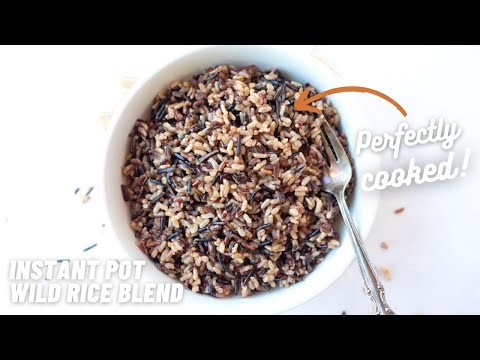 Instant Pot Wild Rice Blend