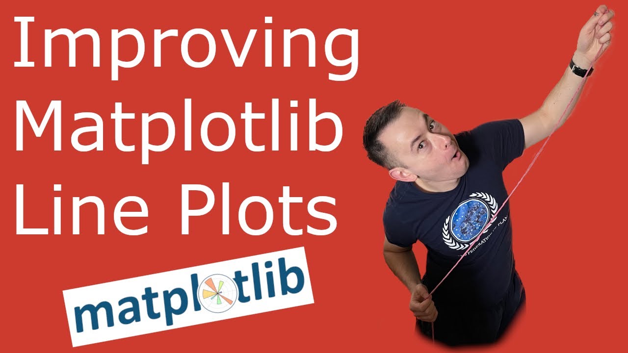 Change these settings to improve matplotlib line plots in python