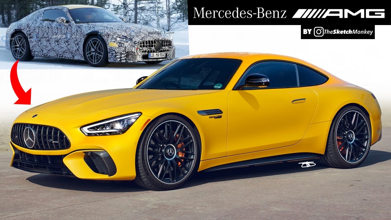 2023 Mercedes-AMG GT Rendered With SL Design Cues - autoevolution