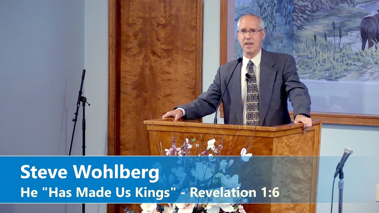 He “has made us kings…” Revelation 1:6