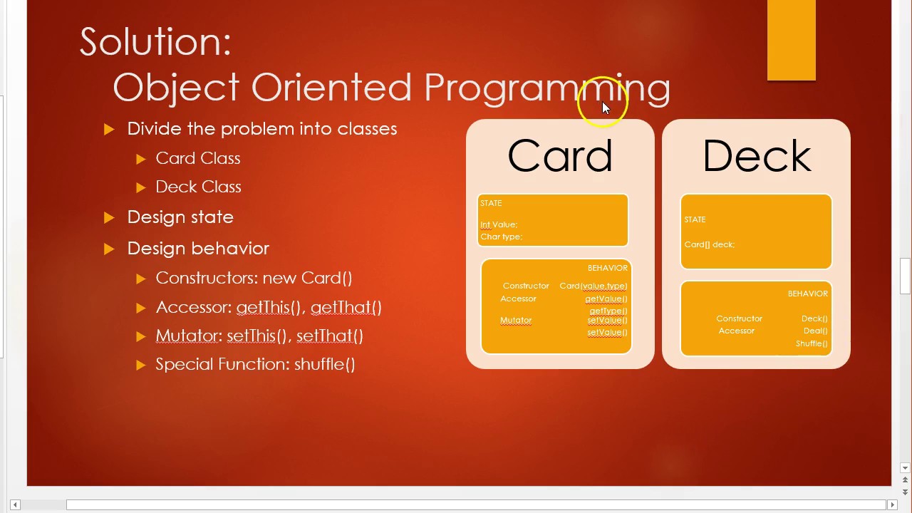 Java Classes - CSC 142 Building Java Programs Chapter 8 Lecture
