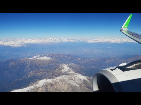 SKY Airline Airbus A320neo (CC-AZF) landing at Santiago de Chile Airport (SCL/SCEL)