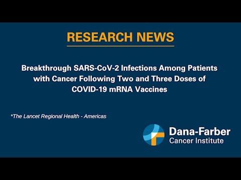 COVID Booster and Cancer | Dana-Farber Cancer Institute
