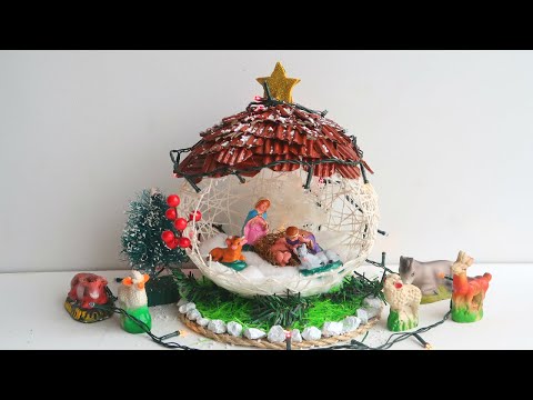 3 ADORNOS NAVIDEÑOS 2020 - Pesebre Navideño 2020 - 3 Manualidades para NAVIDAD FÁCILES