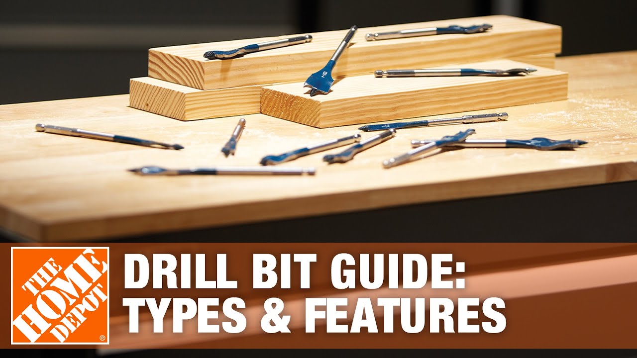 Best Drill Bits: Types of Drill Bits and Their Uses | The Home Depot