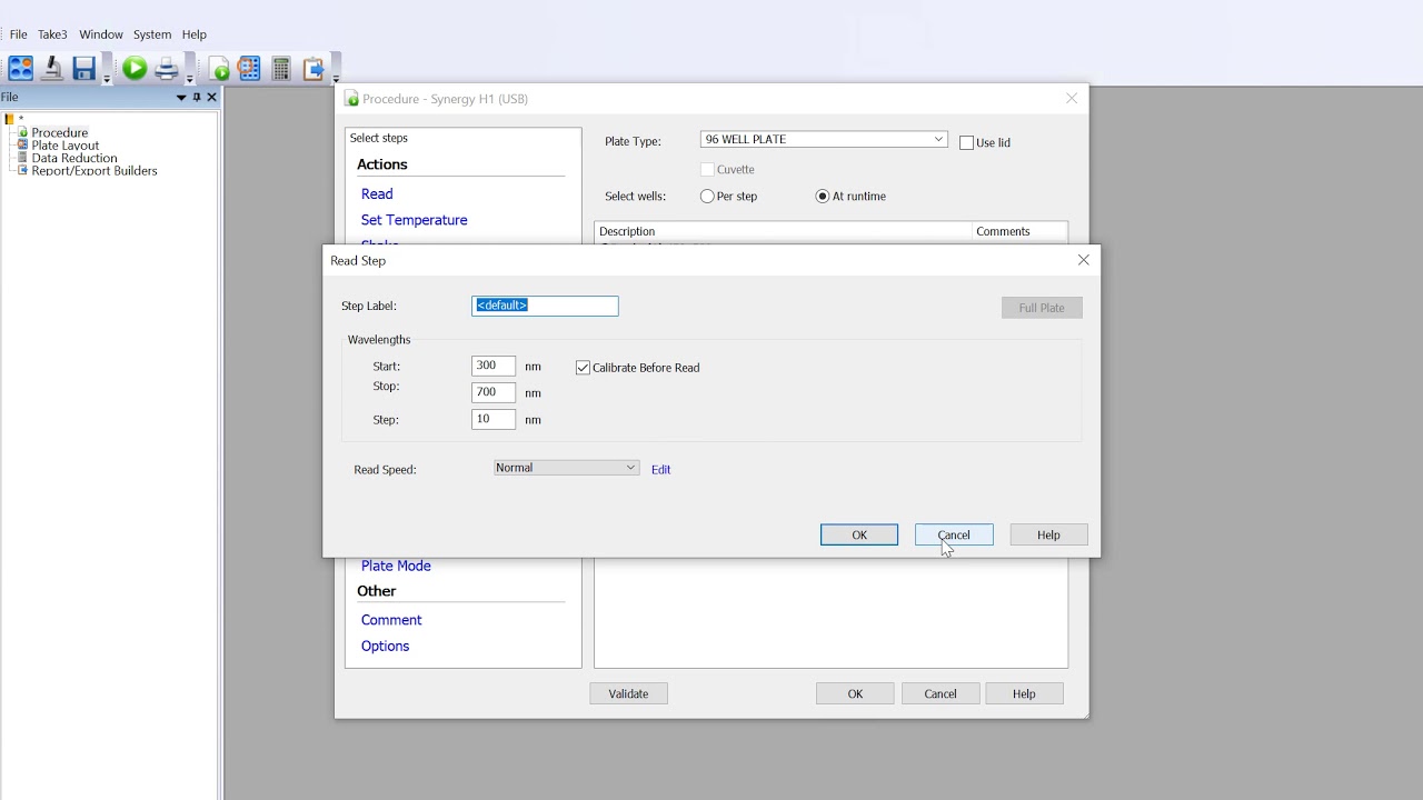 How to Set Up Experiments in Gen5 for BioTek H1 Plate Reader