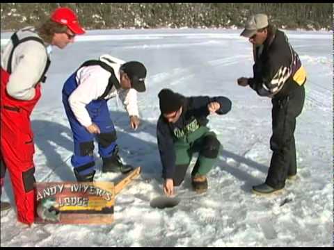 Ice Fishing on Eagle Lake in Ontario, Canada | Andy Myers Lodge