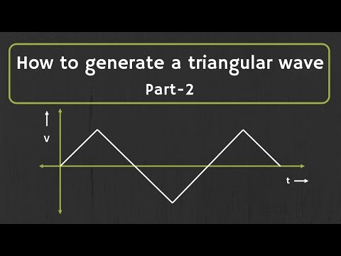 How to Generate a Triangular Wave (Part- 2) Video Lecture - Crash ...