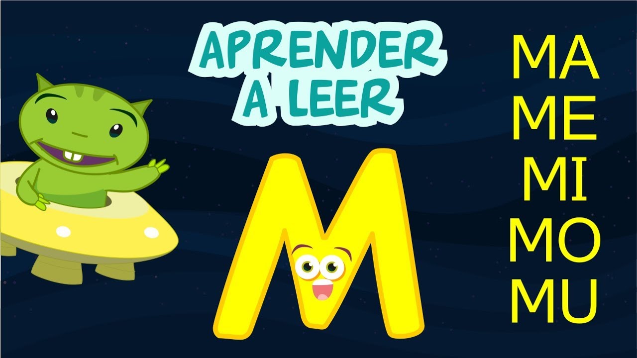 Sílabas ma me mi mo mu. Aprender a leer letra 