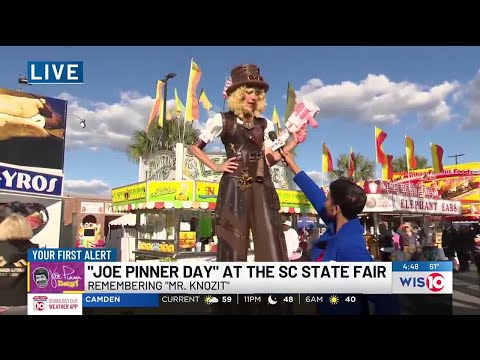 Enjoying 'Joe Pinner Day' at the SC State Fair